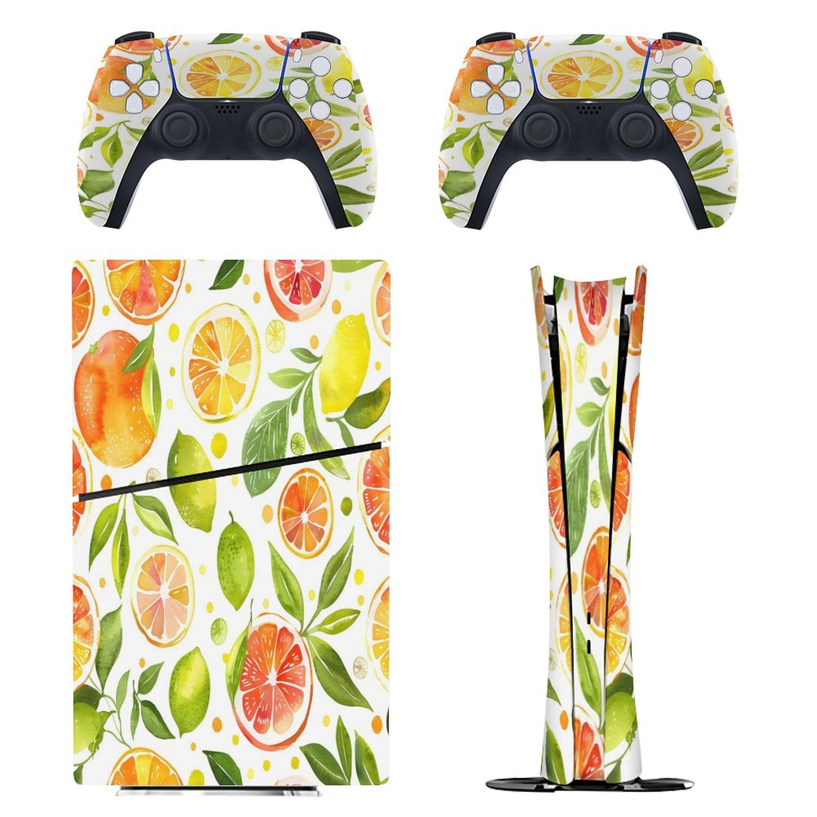 Citrus, Fruit PS5/PS5 Slim Digital Disc Skin Sticker For Console And ...