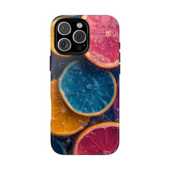 Citrus Fruit Slices Hydro Dip Artistic Abstract Phone Case with iPhone ...