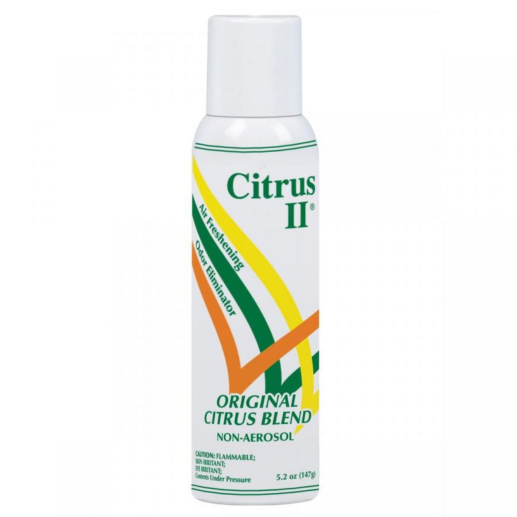 Citrus II Odor Eliminator, 7 ounce Can, Citrus Scent, 12 Count ...