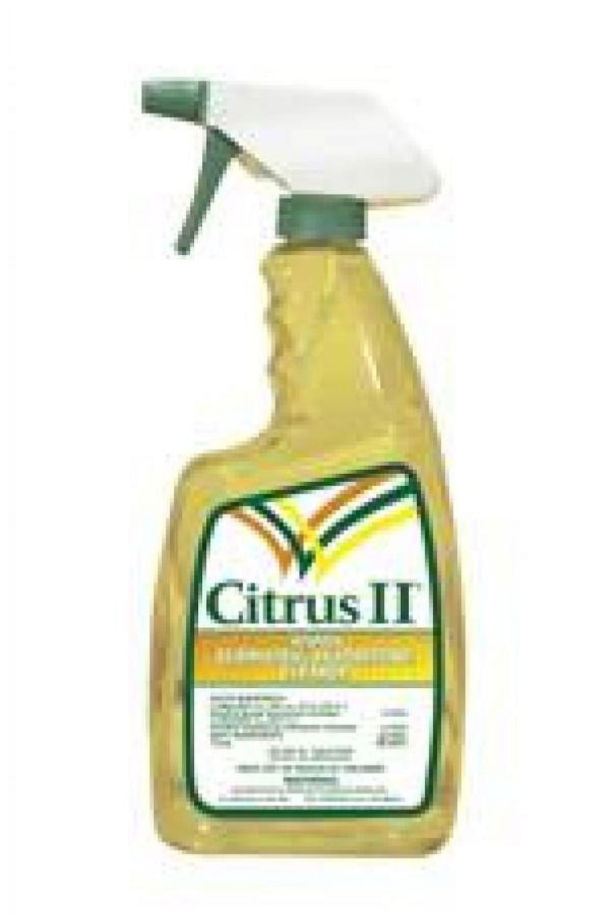 Citrus II Surface Disinfectant Cleaner, 22 Oz. Pump Spray Bottle ...
