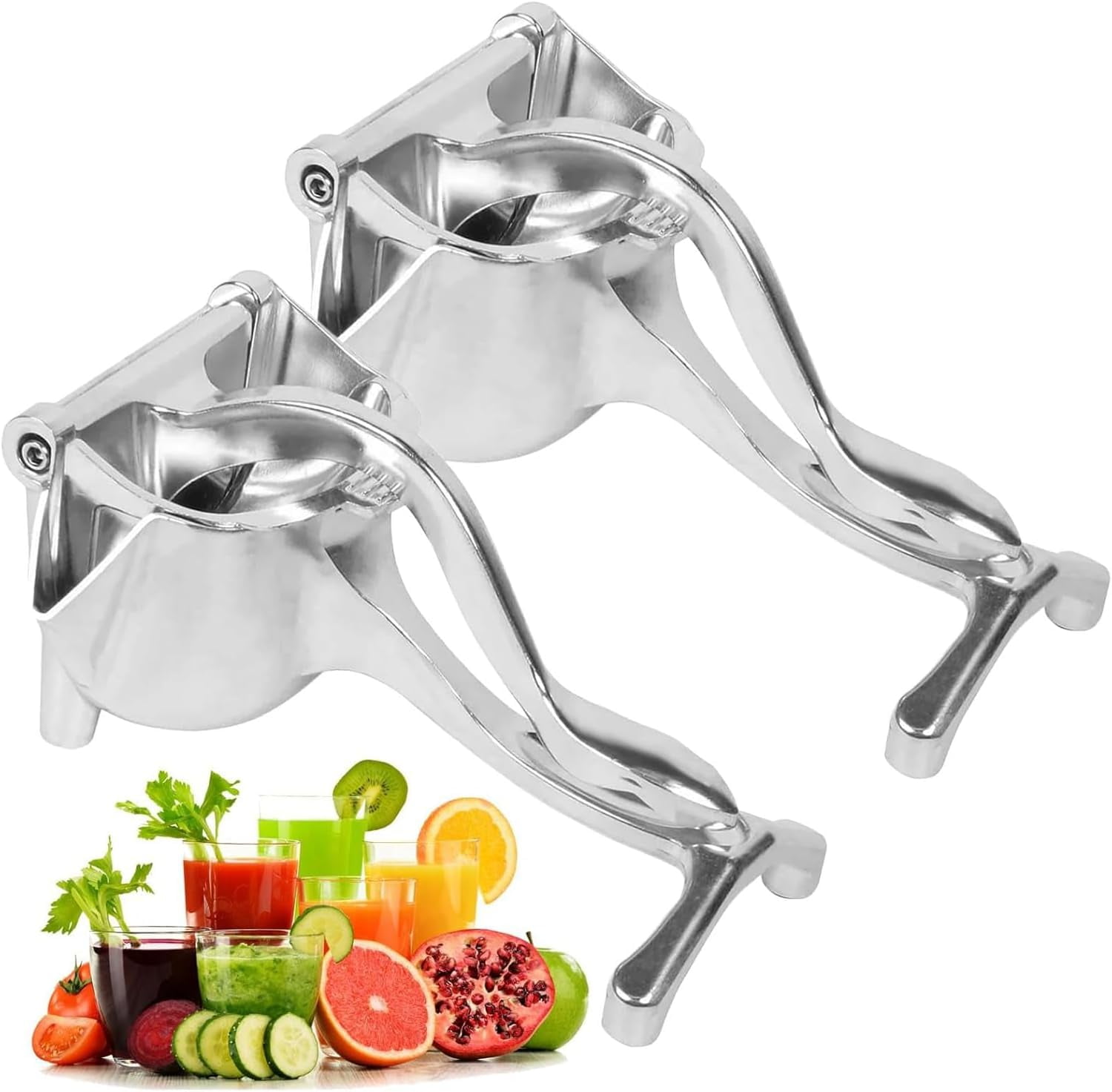 Citrus Juicer Manual Hand Press, Ergonomic Lemon Orange Squeezer for ...
