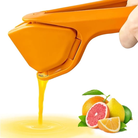 Citrus Juicer - Manual Lemon Lime Orange Squeezer - Effortless Juice ...
