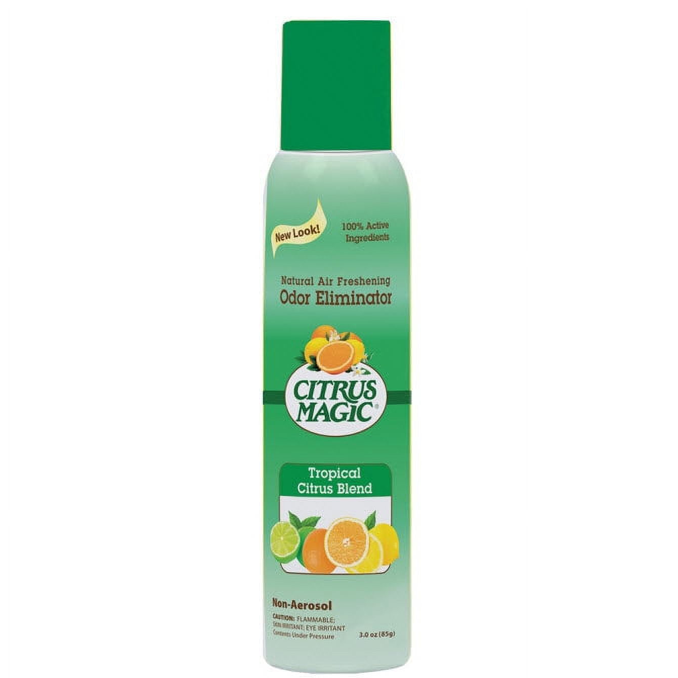 Citrus Magic 612172867 Spray Air Freshener, Tropical Citrus Blend, 3 Oz ...