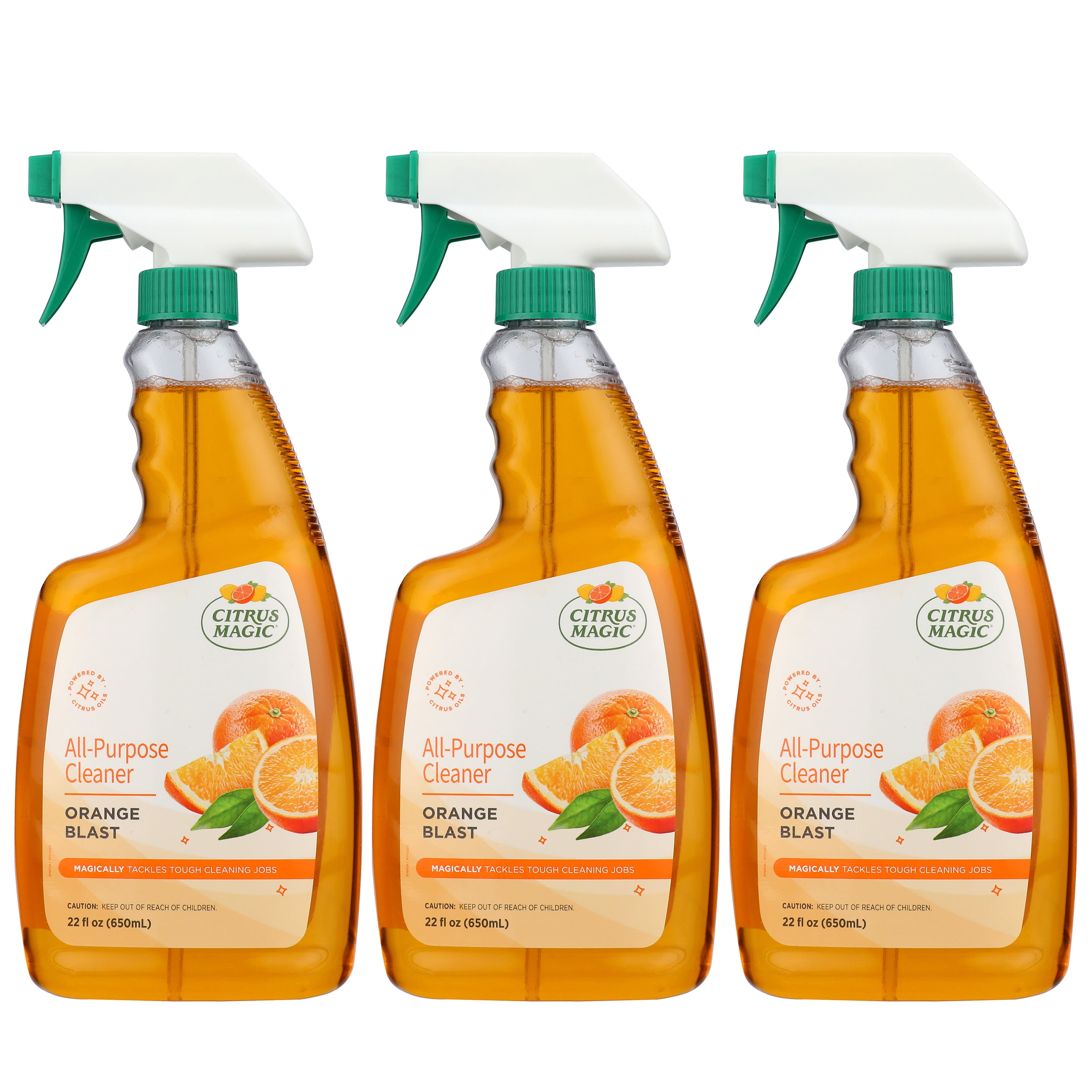 Citrus Magic All-Purpose Cleaner, Orange Blast, 22 Fluid Ounce, Pack of ...