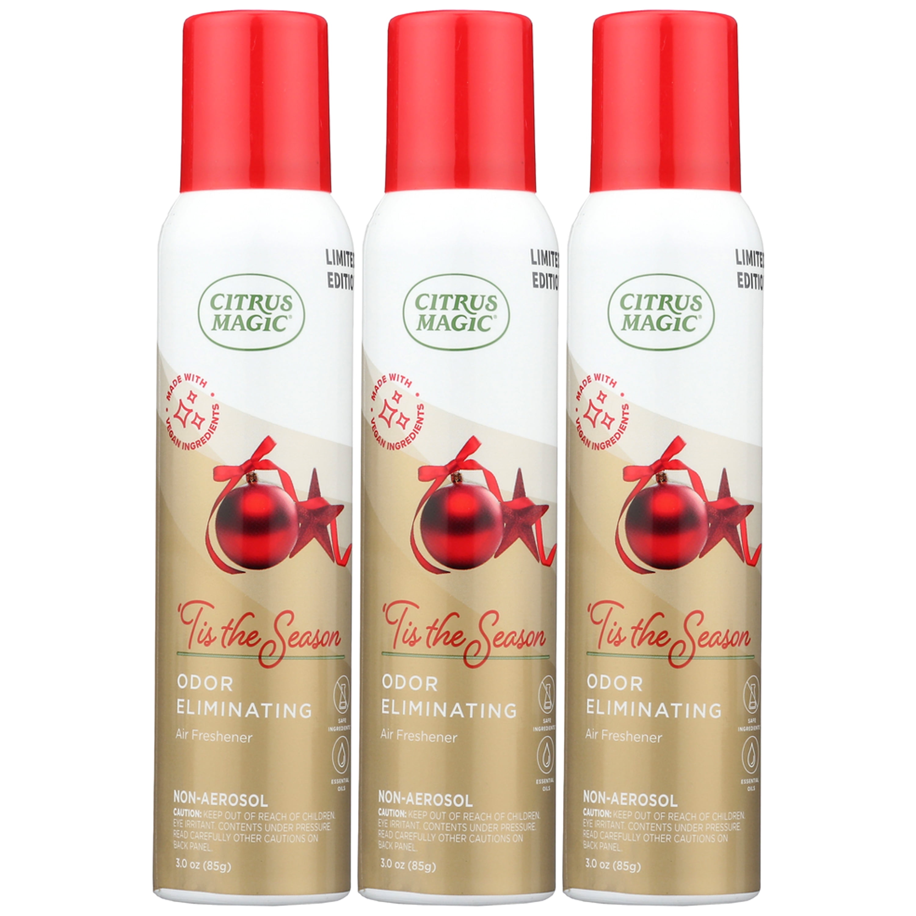 Citrus Magic Holiday Odor Eliminator, 'Tis the Season Air Freshener ...