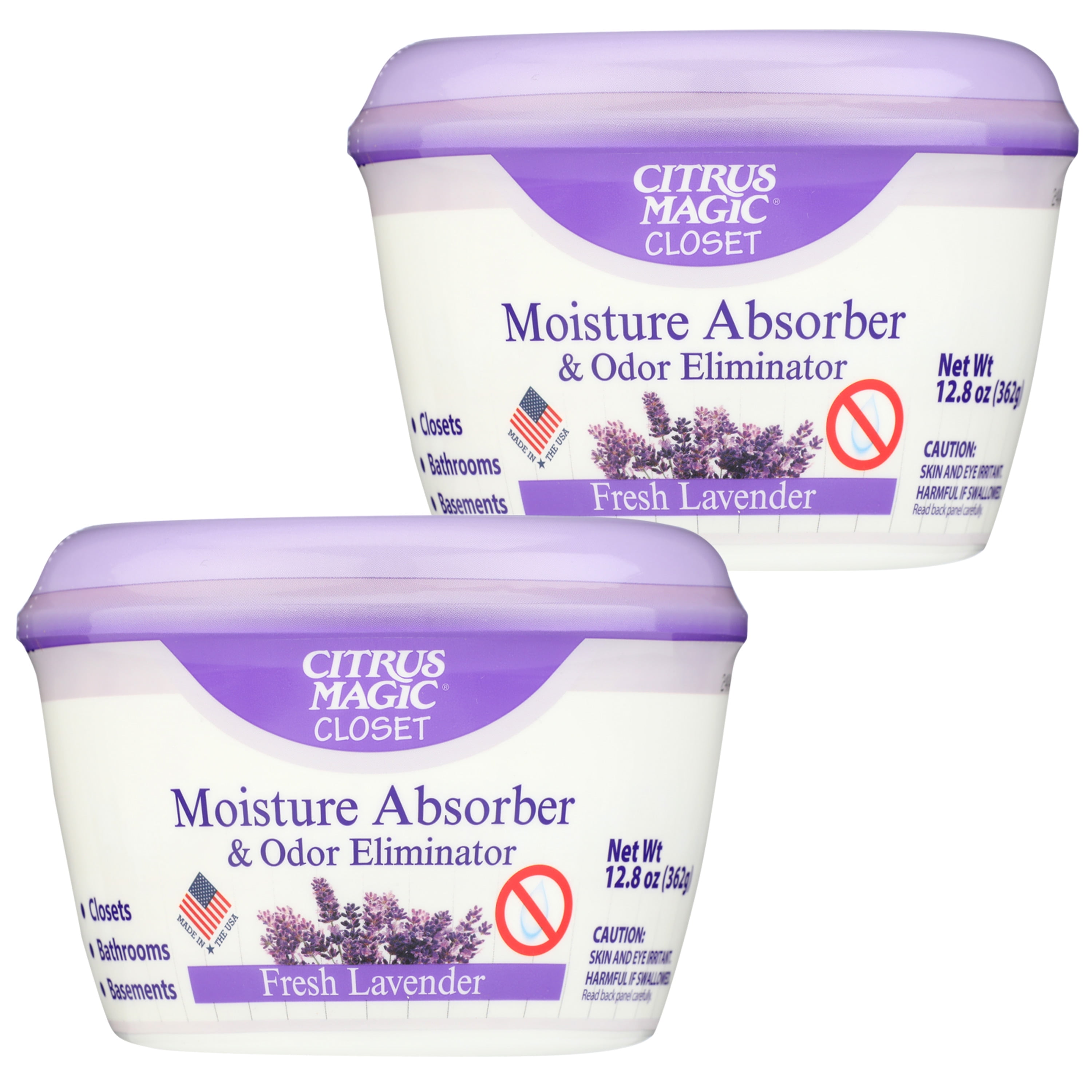 Citrus Magic Moisture Absorber and Odor Eliminator, Fresh Lavender, 12. ...