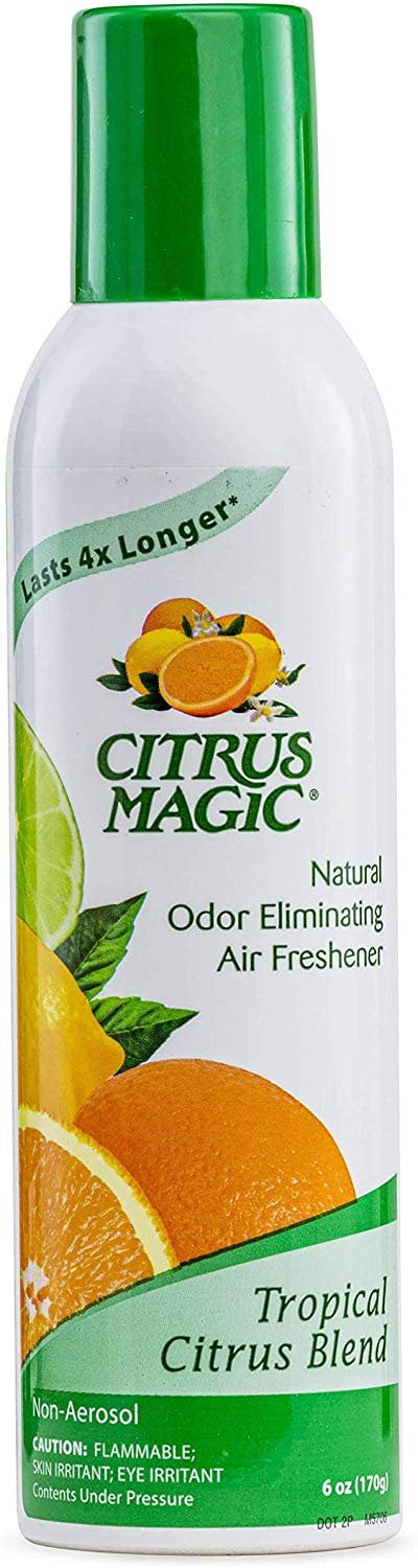 Citrus Magic Natural Odor Eliminating Air Freshener Spray Tropical ...