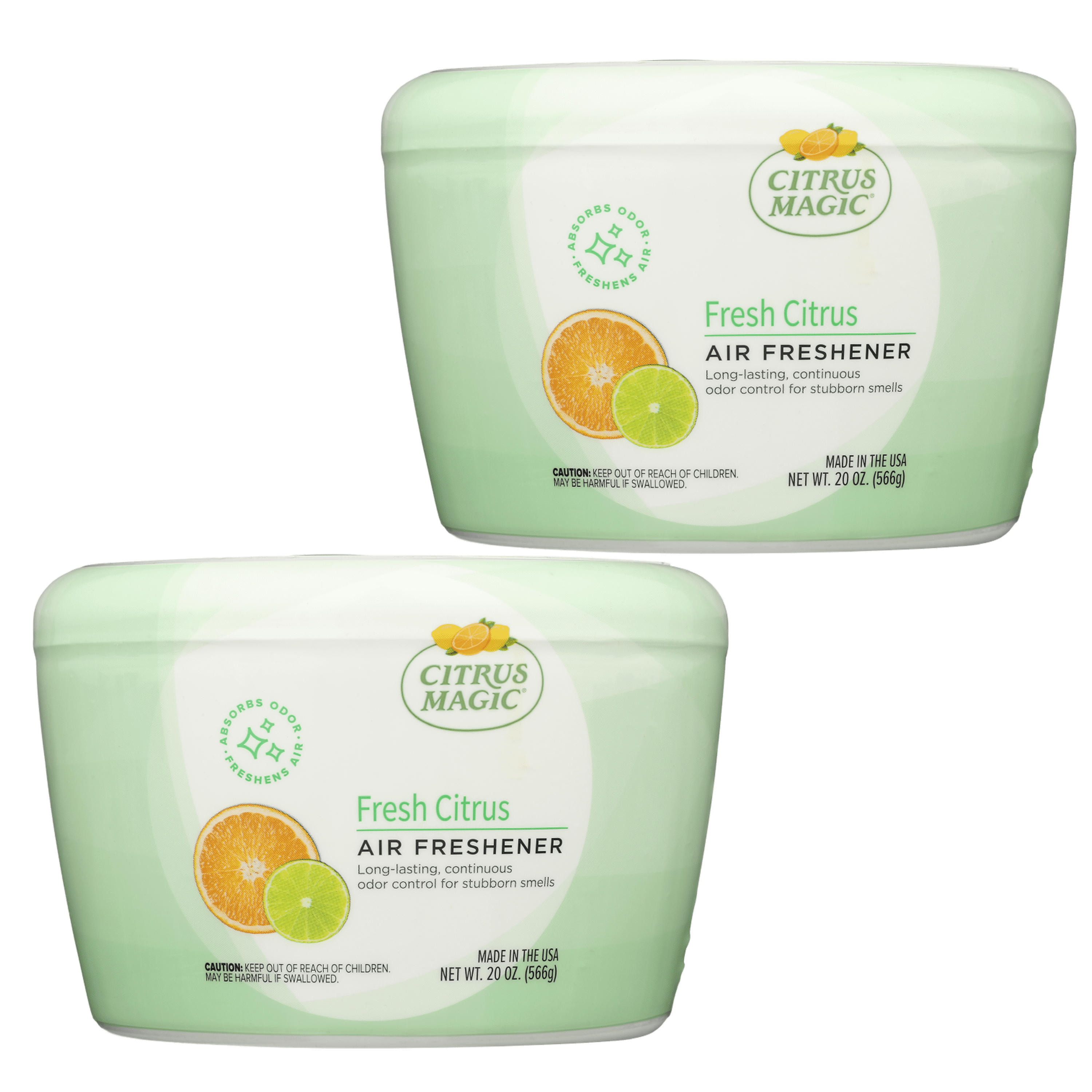 Citrus Magic Odor Absorbing Solid Air Freshener, 20-Ounce, 2pk ...