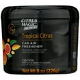 Citrus Magic Solid Odor Absorbing Air Freshener, Tropical Citrus, 8 ...
