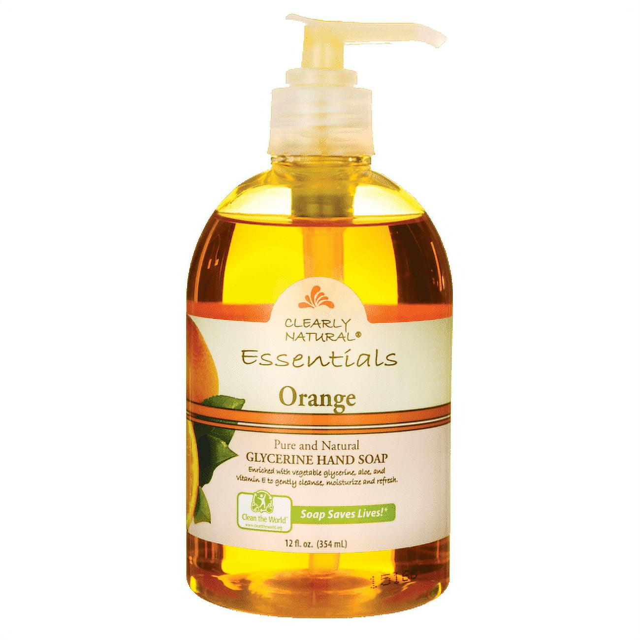 Clearly Natural Glycerine Hand Soap - Orange 12 fl oz Liquid - Walmart.com