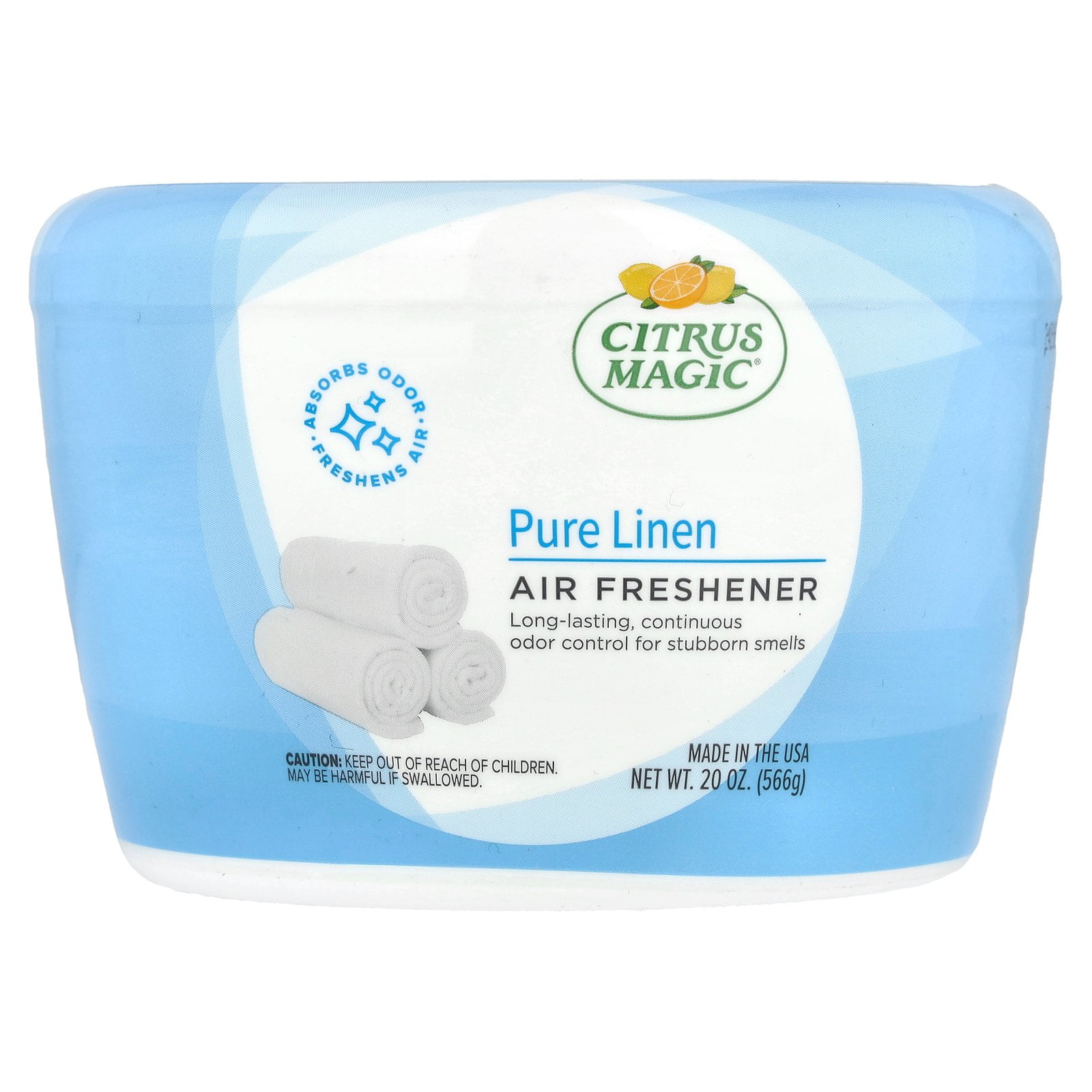 Citrus Magic Solid Air Freshener, Pure Linen, 20 oz (566 g) - Walmart.com