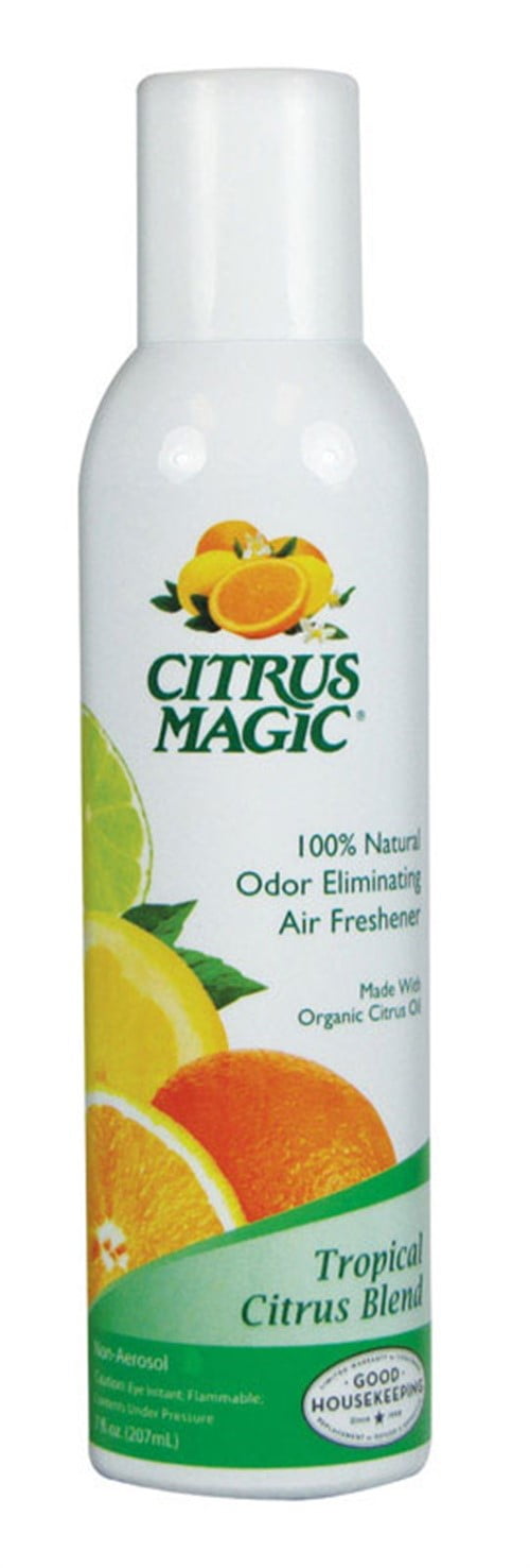 Citrus Magic Tropical Citrus Blend Scent Air Freshener Spray 6 oz ...