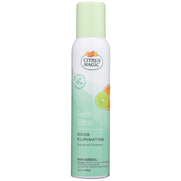Citrus Magic Tropical Citrus Scent Air Freshener Spray 3 oz. Aerosol ...