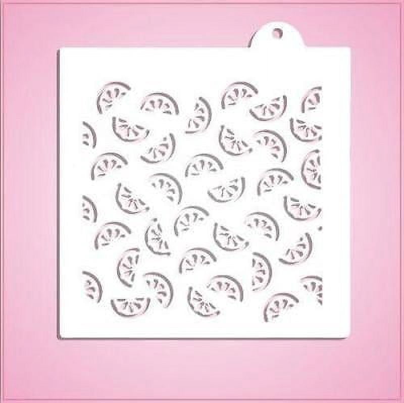 Citrus Slice Pattern Stencil - Walmart.com