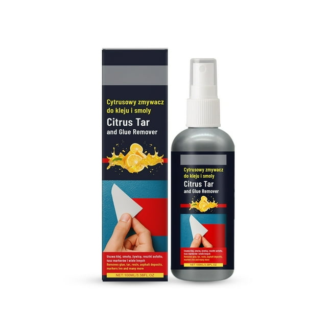 Citrus Tar and Glue Remover Spray Effective Adhesive Cleaner for Cars ...