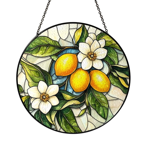 Citrus Tree Botanical Suncatcher – Window Decor - Walmart.com