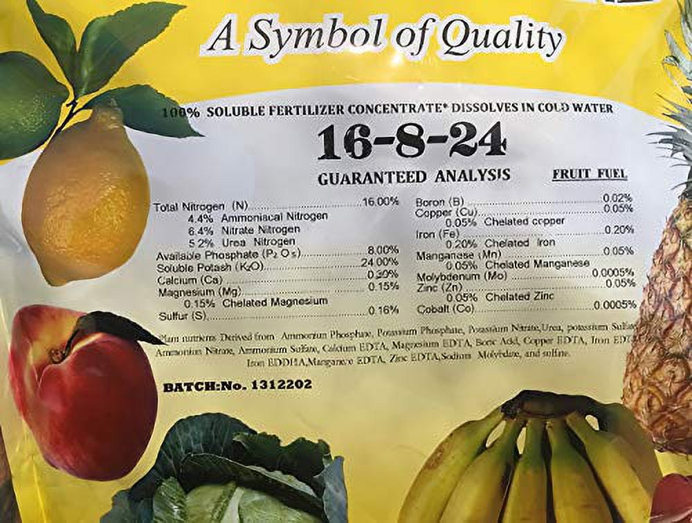 Citrus and Fruit Tree Fertilizer - 5lbs - Fruit Fuel Fertilizer - Grow ...