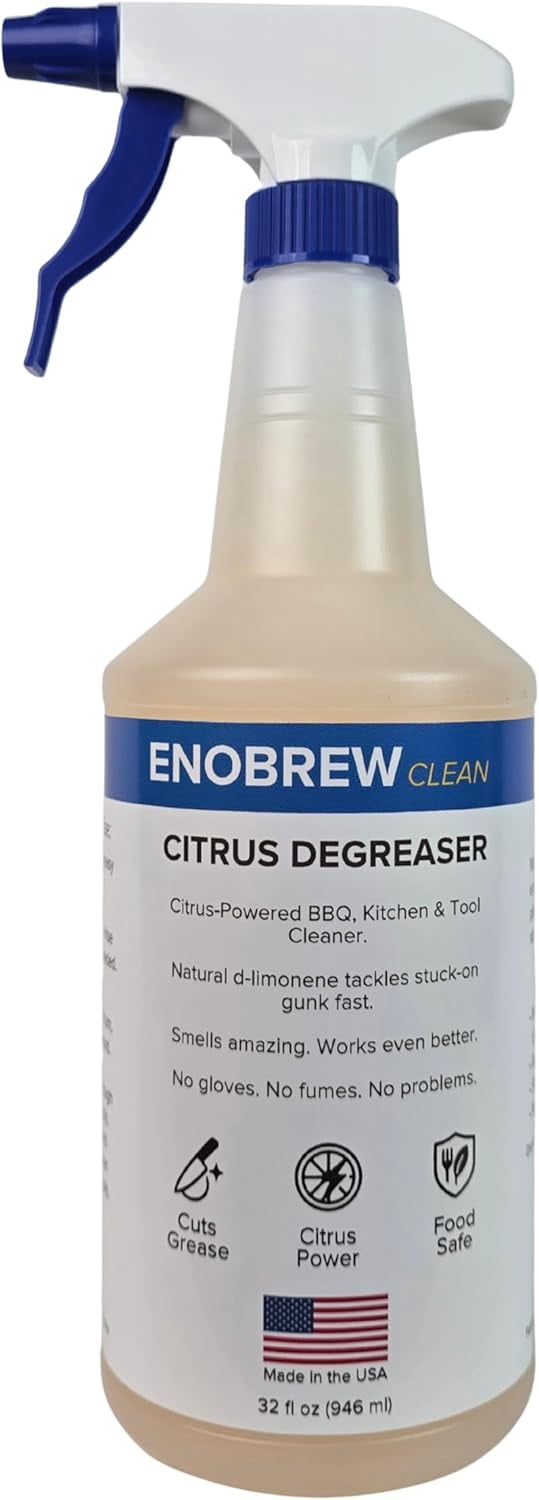 Citrus degreaser and kitchen grease cleaner, heavy-duty natural citrus ...