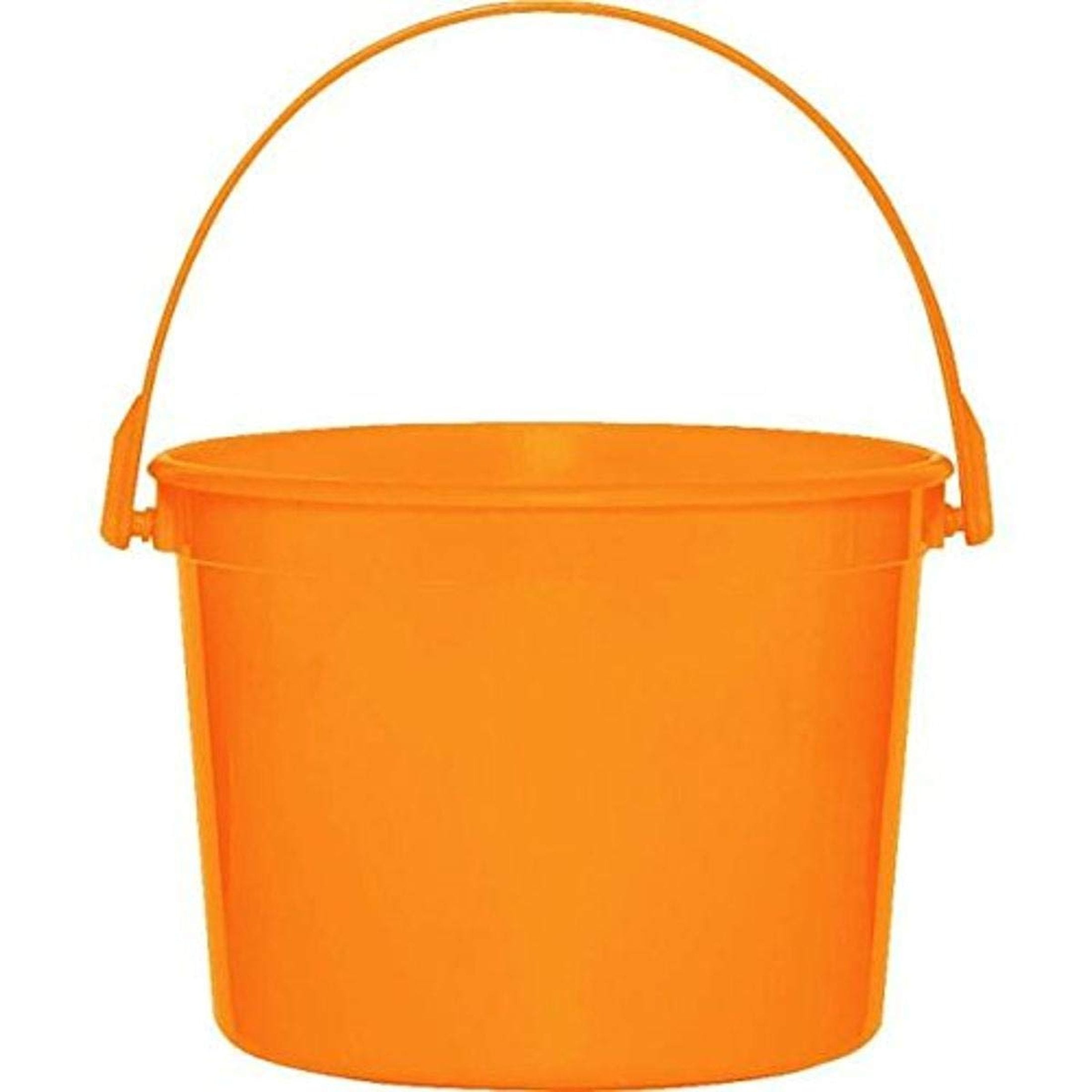 CitrusCrate Handy Bucket - Versatile Orange Peel Plastic Pail (6.25" x ...