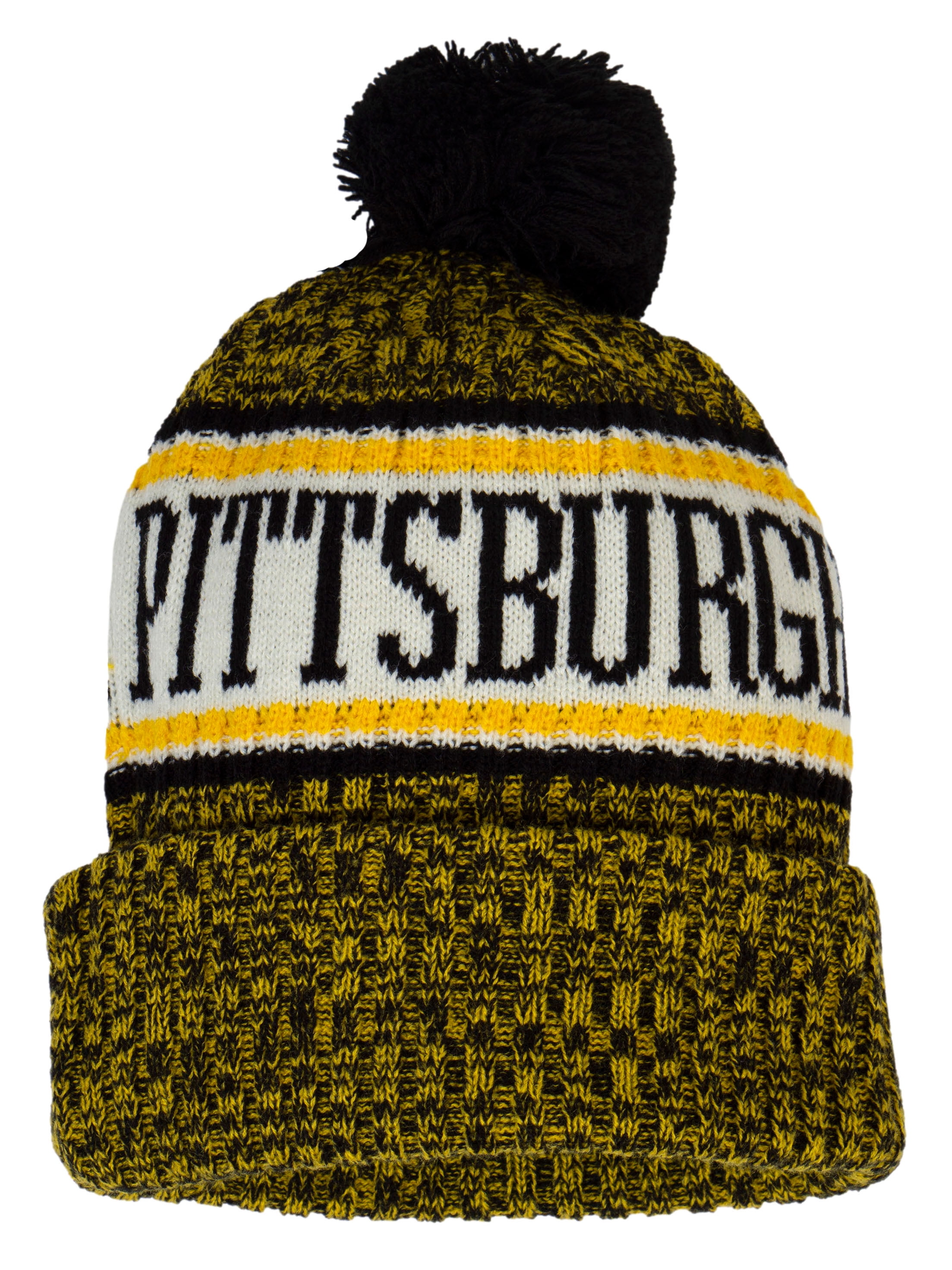 City Beanies For Football Fans - Cuff Knit Winter Skull Cap with Pom ...