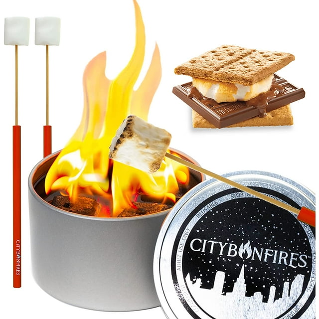 City Bonfire S'Mores Night Pack | 1 City Bonfires | Makes 4 S’Mores ...