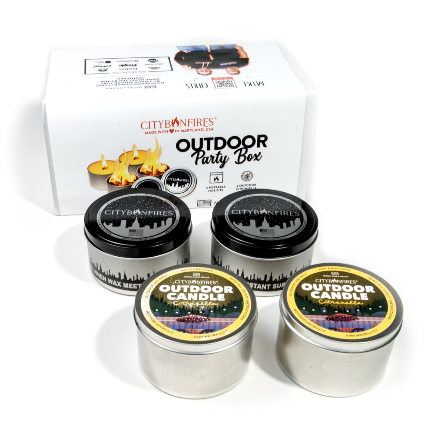 City Bonfires Outdoor Party Box - Walmart.com