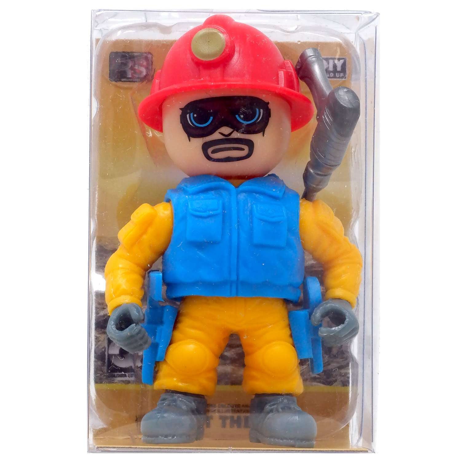 City Builder Little Engineer Construction Worker Figure (with Drill ...