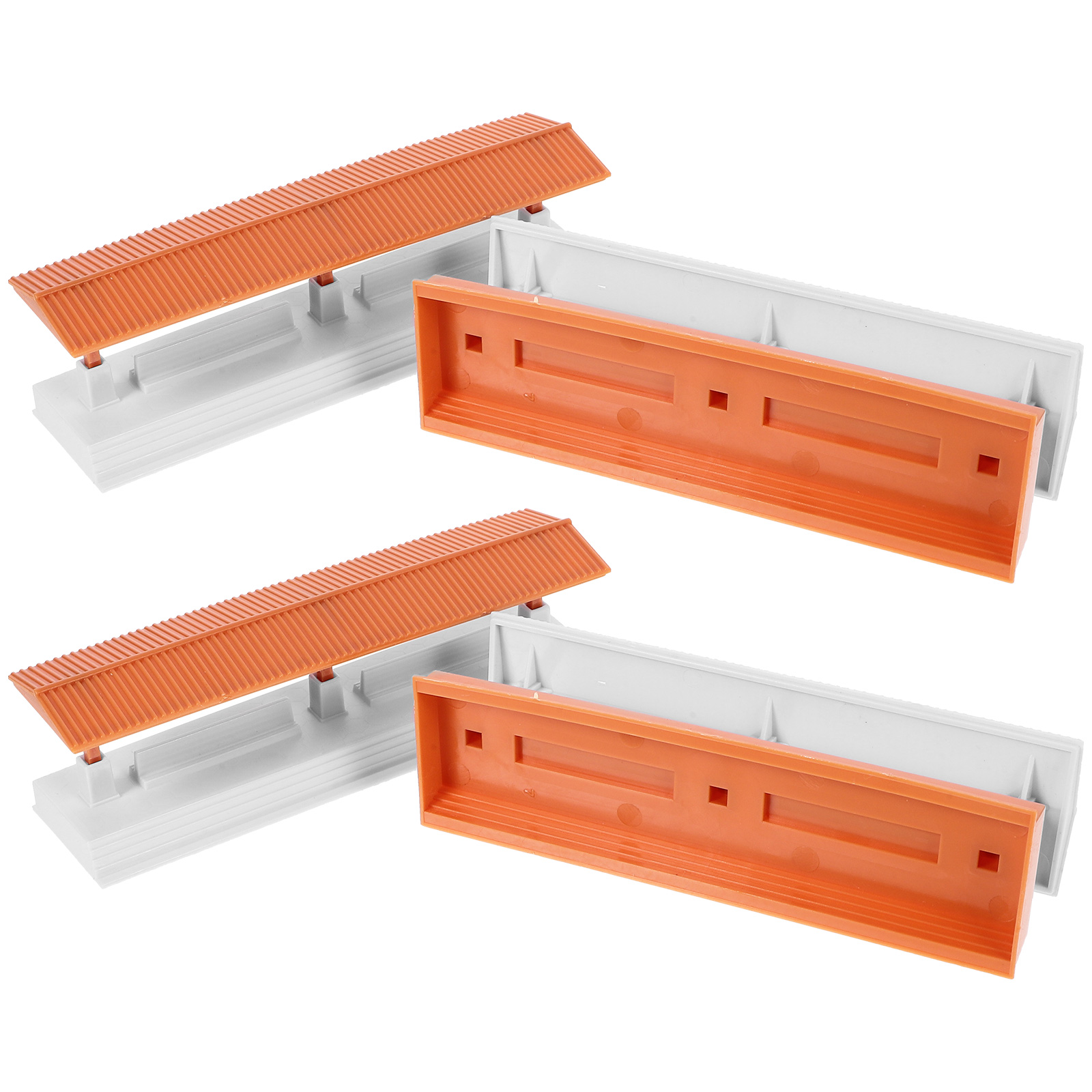 City Bus Station Model Rail Train Platform Waiting Booth Photo Props ...