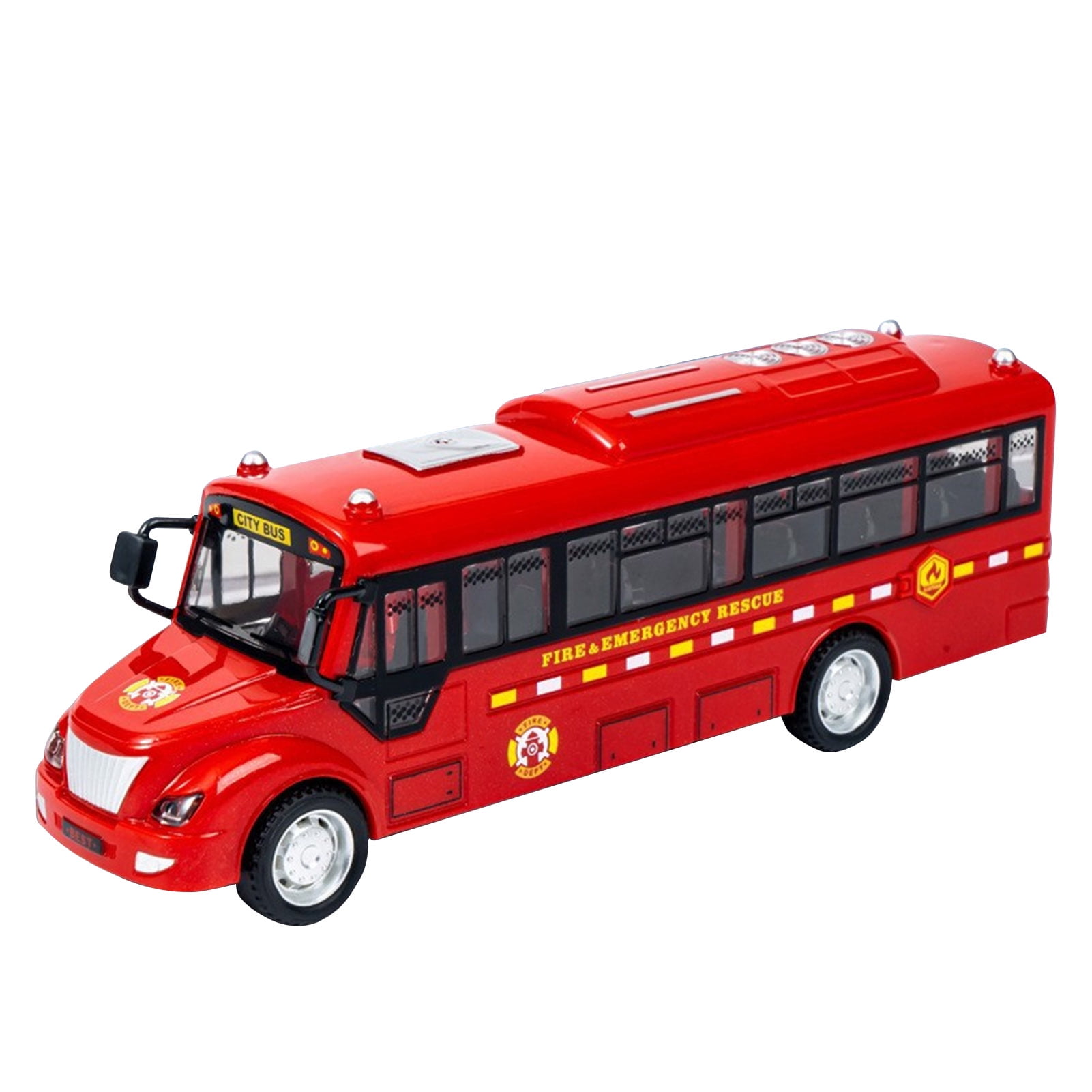 City Bus Toy | Large Bus Roleplay Toy | Educational City Stagecoach ...