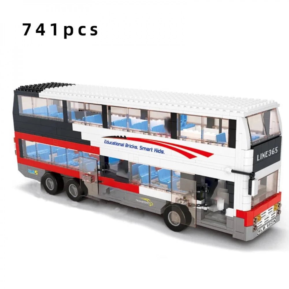 City Bus UK London Building Blocks School Double Vehicle Friends ...
