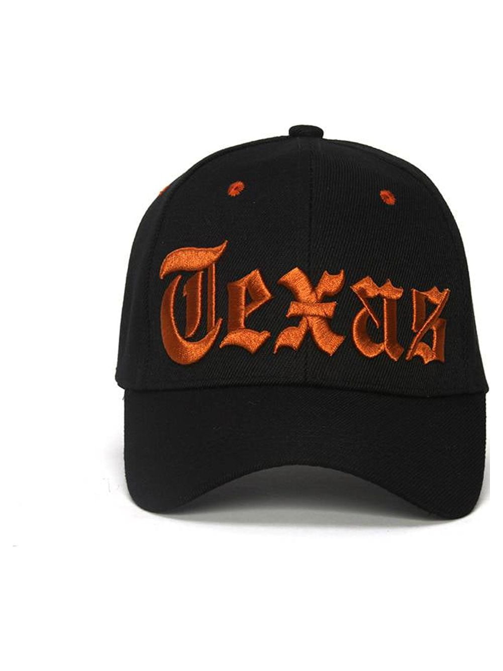 City Caps Olde English Adjustable Baseball Hat - Texas - Black ...