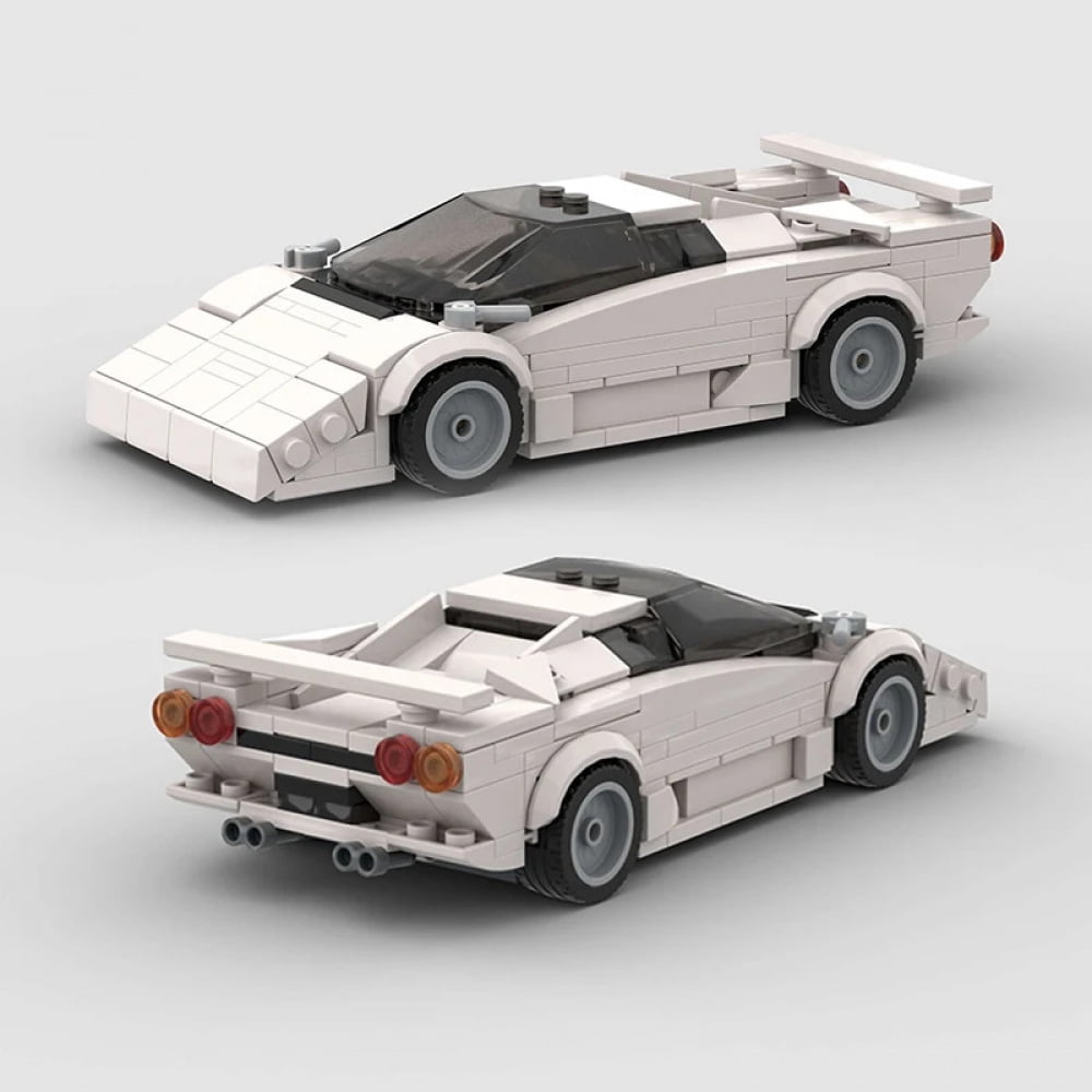 City Car Speed Champion Sports Racing Car Vehicle Racer Moc Building ...