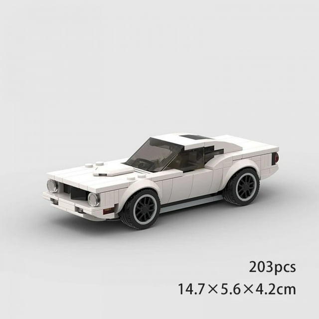 City Car Vehicle Speed Champion Racer Building Blocks Brick Racing ...