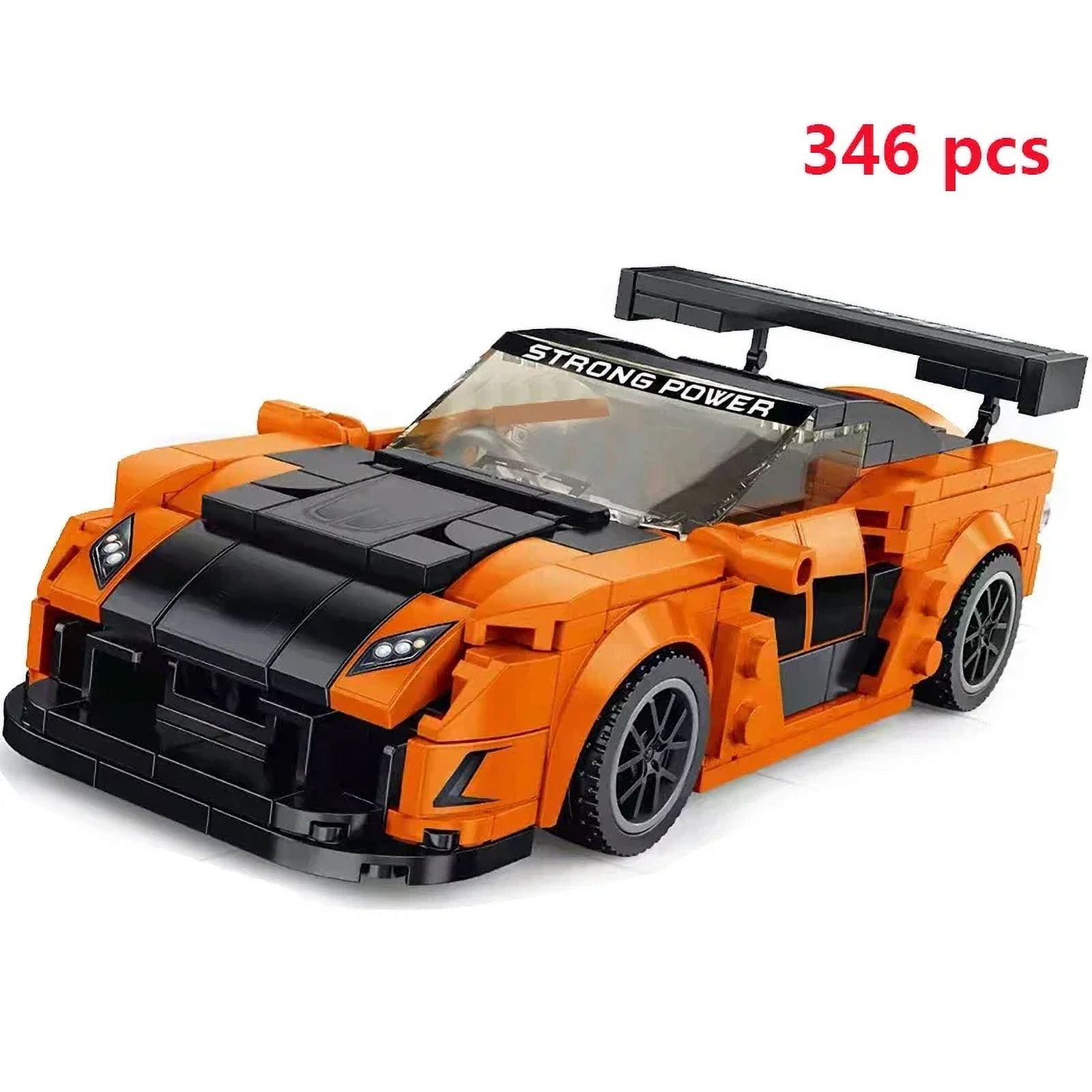 City Car Vehicle Speed Champion Racer Building Blocks Brick Racing Super Technique Car Moc ...