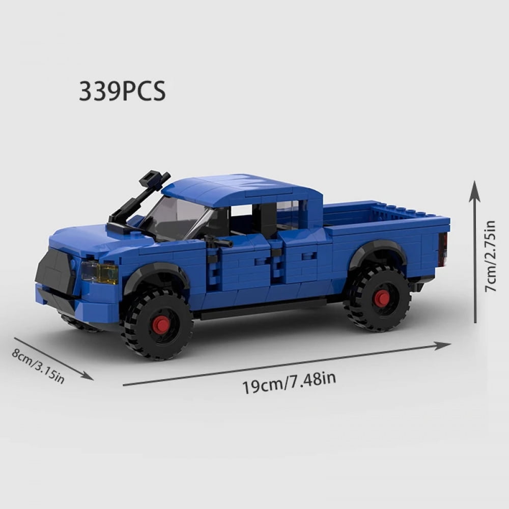 City Car Vehicle Speed Champion Racer Pickup Truck Building Blocks ...