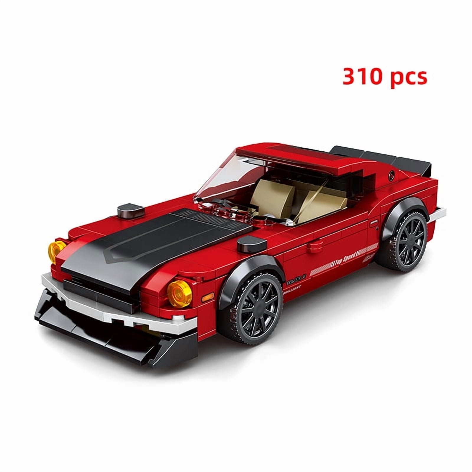 City Car Vehicle Speed Racer Building Blocks Brick Racing Super ...