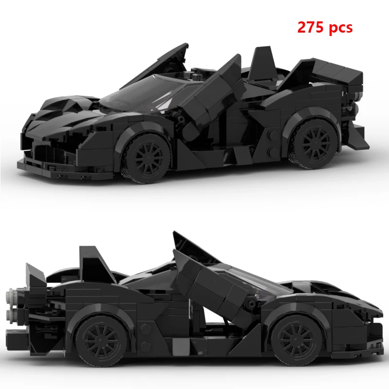 City Car Vehicle Speed Racer Building Blocks Brick Racing Super ...