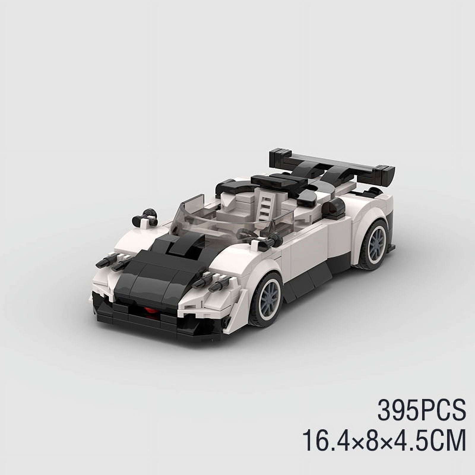 City Convertible MOC Old Car Speed Champions Super Race F1 Vehicle ...