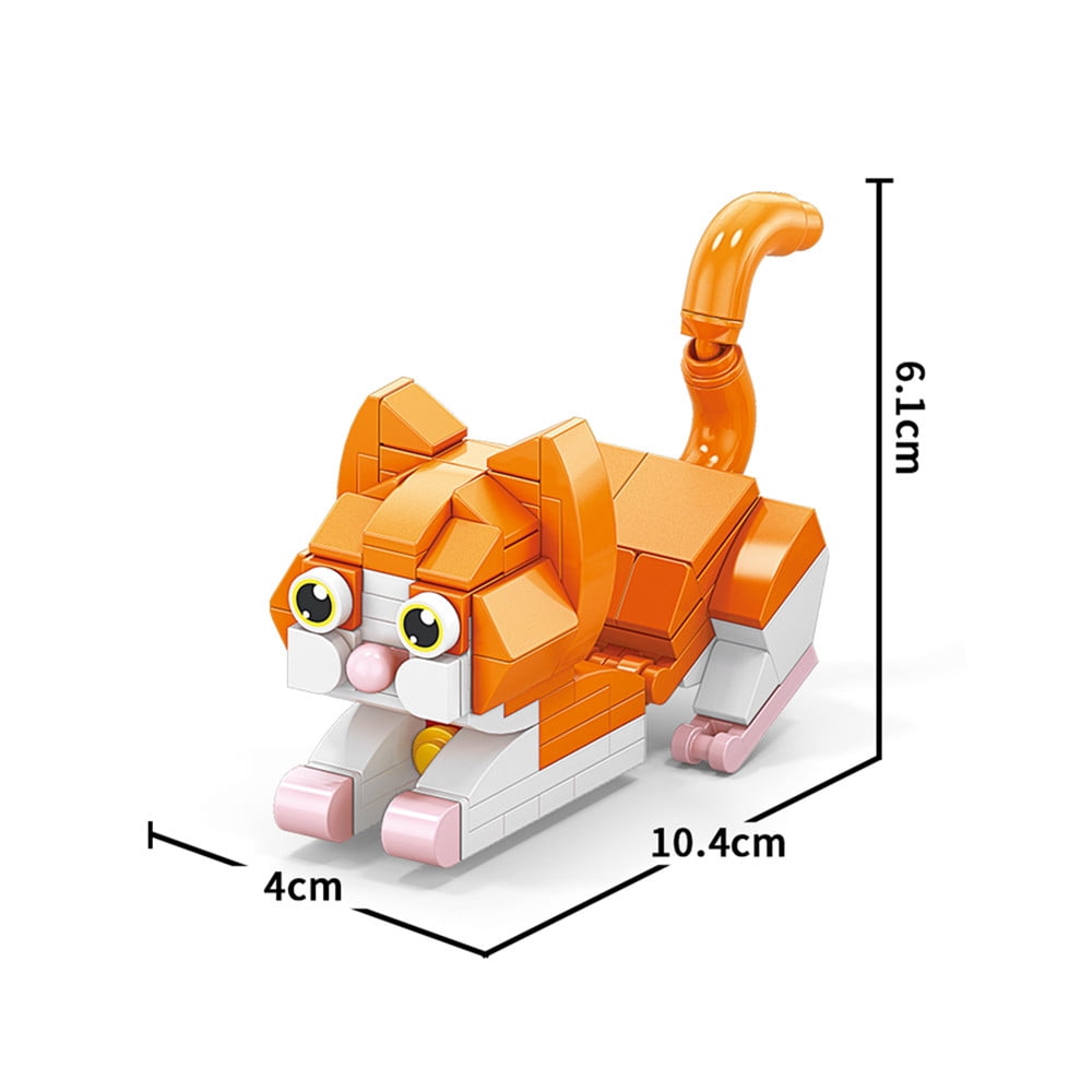 City Creativity Farm Vegetable Garden Animals Cat Accessories Building ...