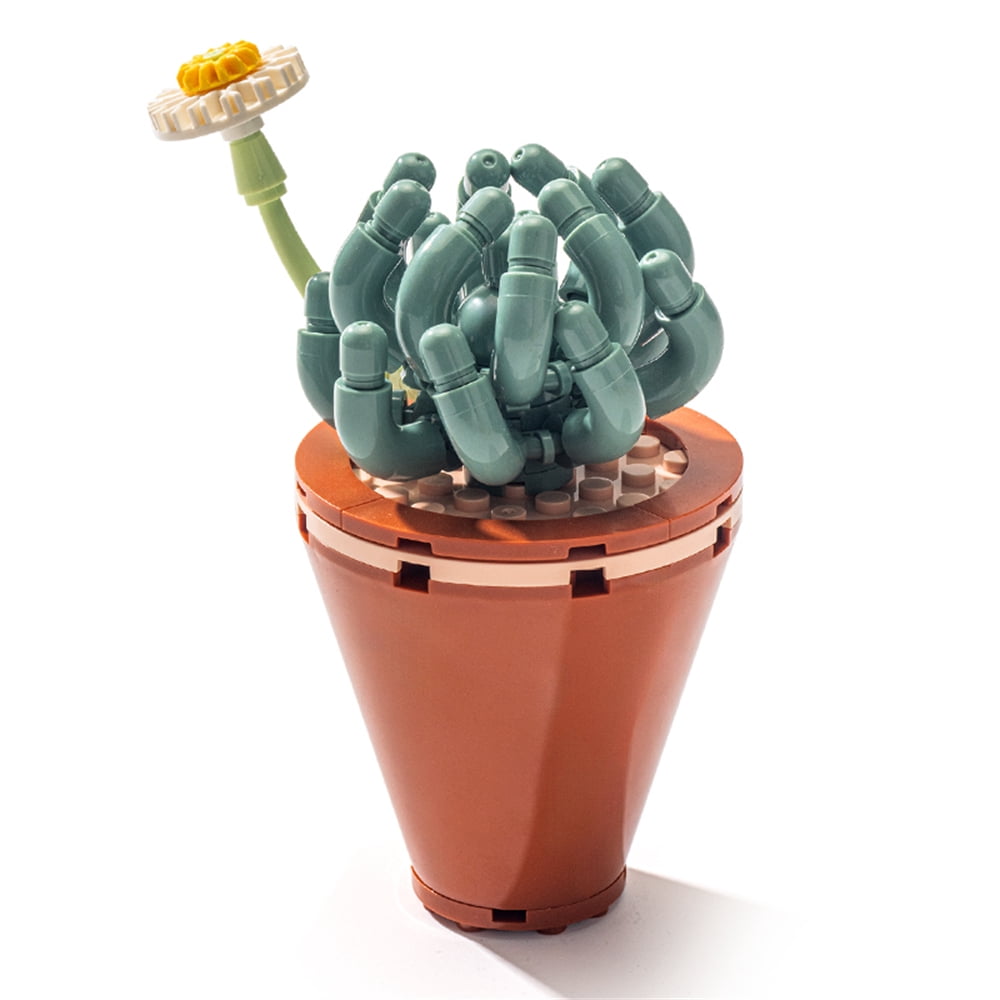 City Creativity Flower Bouquet Building Blocks Bricks Bonsai Garden ...