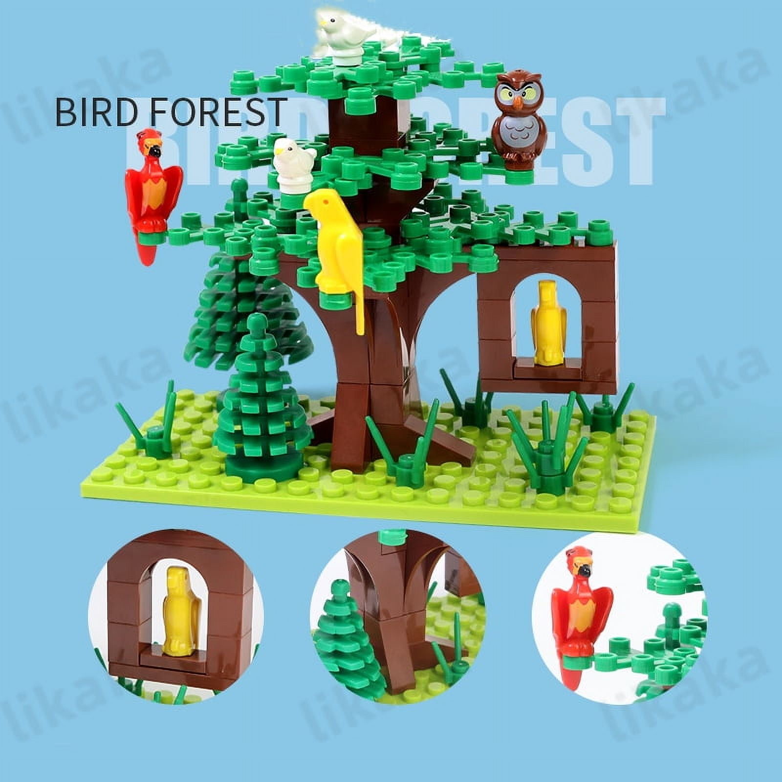 City Farm Animals Building Blocks Nature Animals Fish Otter MOC ...