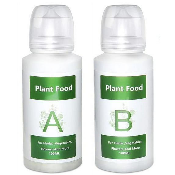 City Farmer Hydroponic Nutrients, A and B Fertilizer, Plant Food for ...