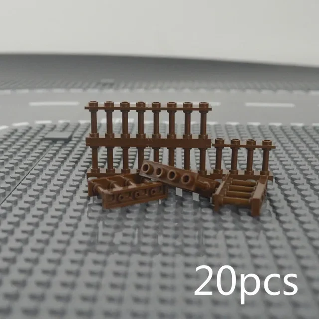City Friends House Parts Fence Stairs Ladder Gate Building Blocks Door ...