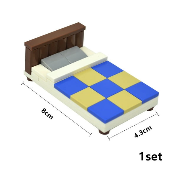 City Furniture Bed Series Creative Bricks TV Kitchen Bedroom Bathroom ...