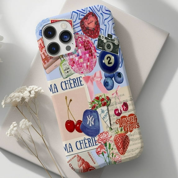 City Girl Disco Coquette Y2K Preppy Collage Phone Case for iPhone 11 12 ...