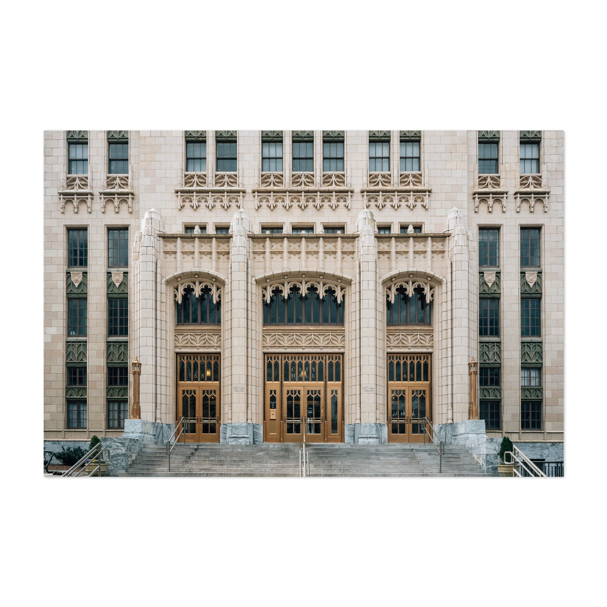 City Hall, Atlanta 02 - Atlanta Georgia Photography Art Deco ...