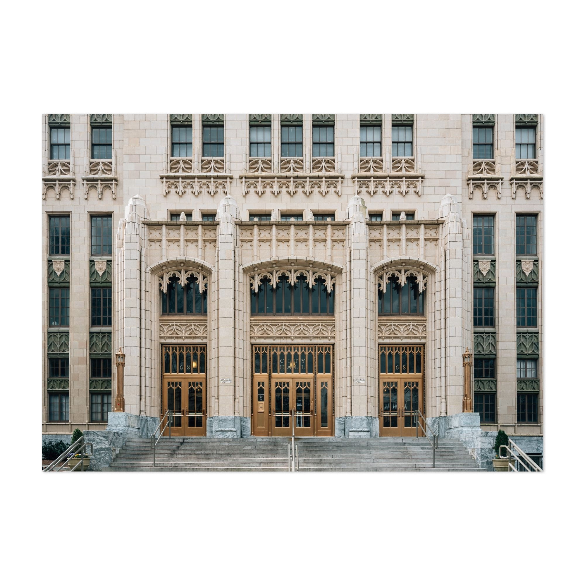 City Hall, Atlanta 02 - Atlanta Georgia Photography Art Deco ...