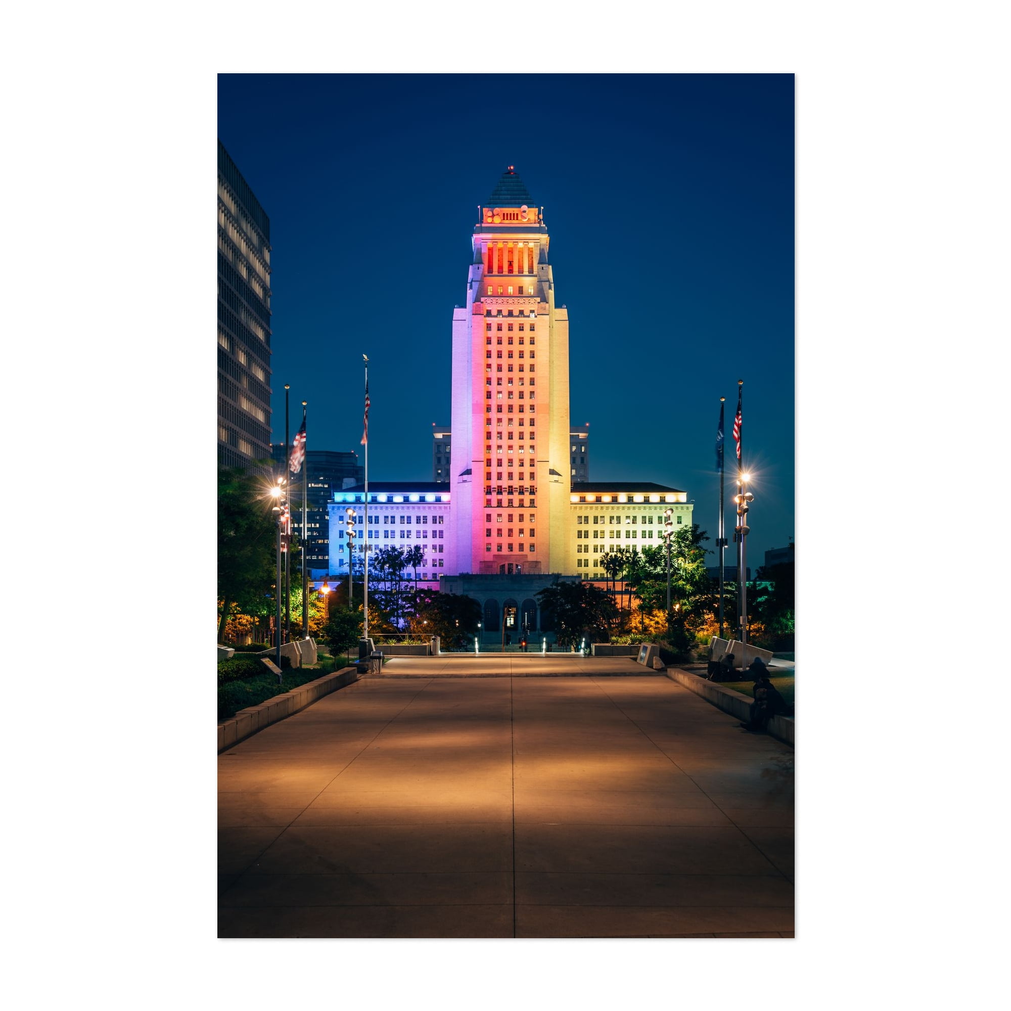 City Hall, DTLA 01 - Los Angeles California Photography Cityscape ...