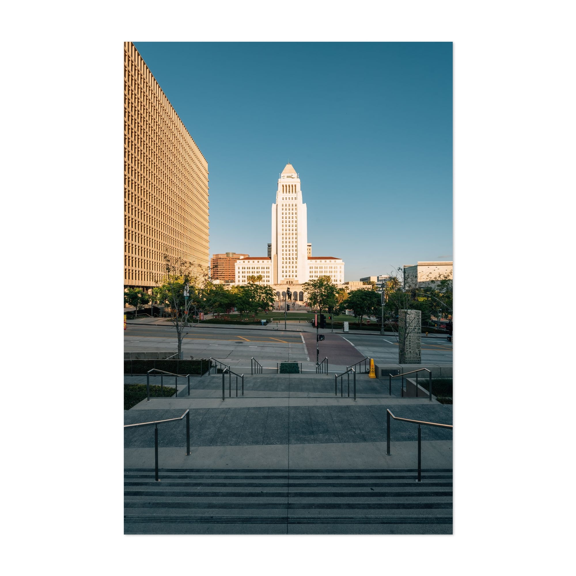 City Hall, DTLA 02 - Los Angeles California Photography Architecture ...