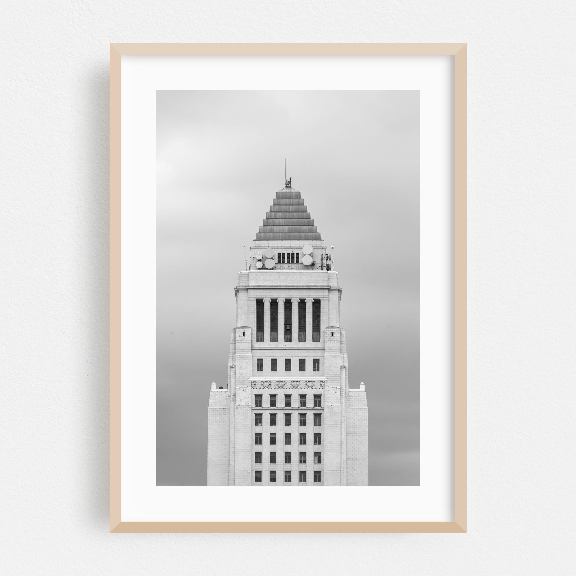 City Hall, DTLA 03 - Los Angeles California Photography Architecture ...